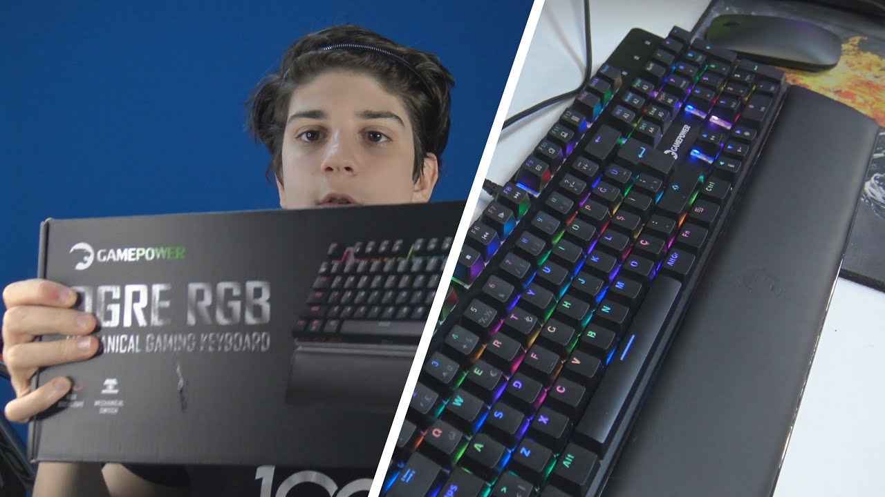 GamePower OGRE RGB Red Switch Kutu Açılımı - YouTube