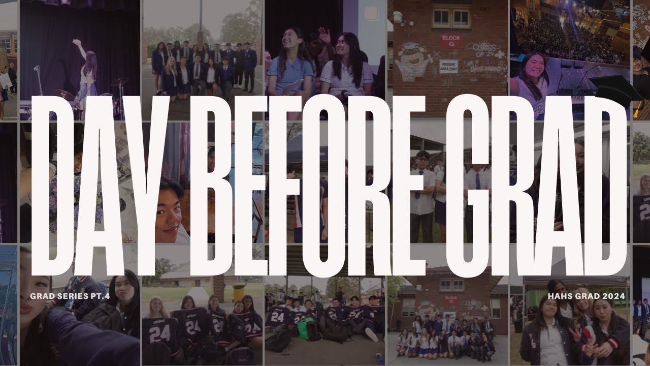 day before grad. - YouTube