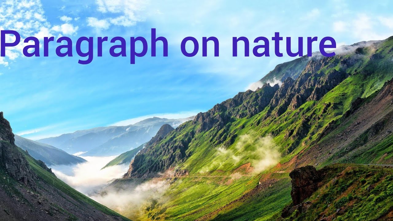 Paragraph on Nature/Nature is beautiful/Nature - YouTube