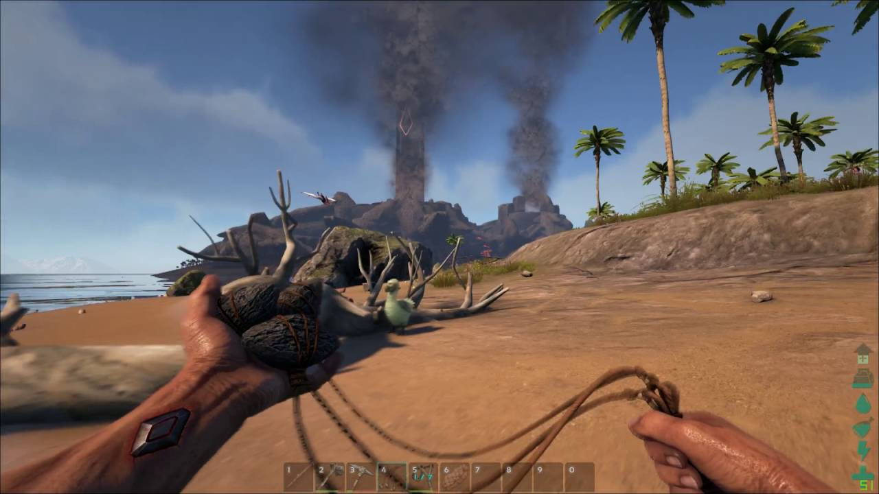 ARK Survival Evolved Ep.2 "Some small tames" - YouTube