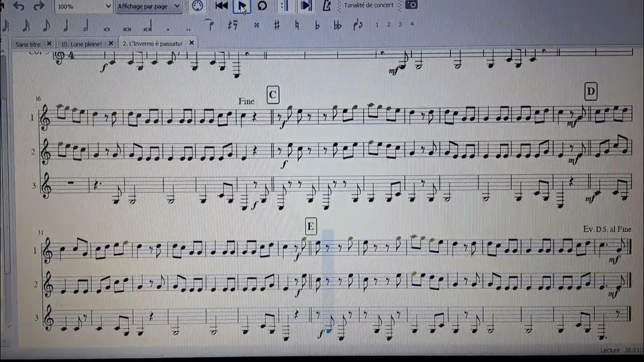 L'inverno è passato! - arr. M. Fellmann - YouTube