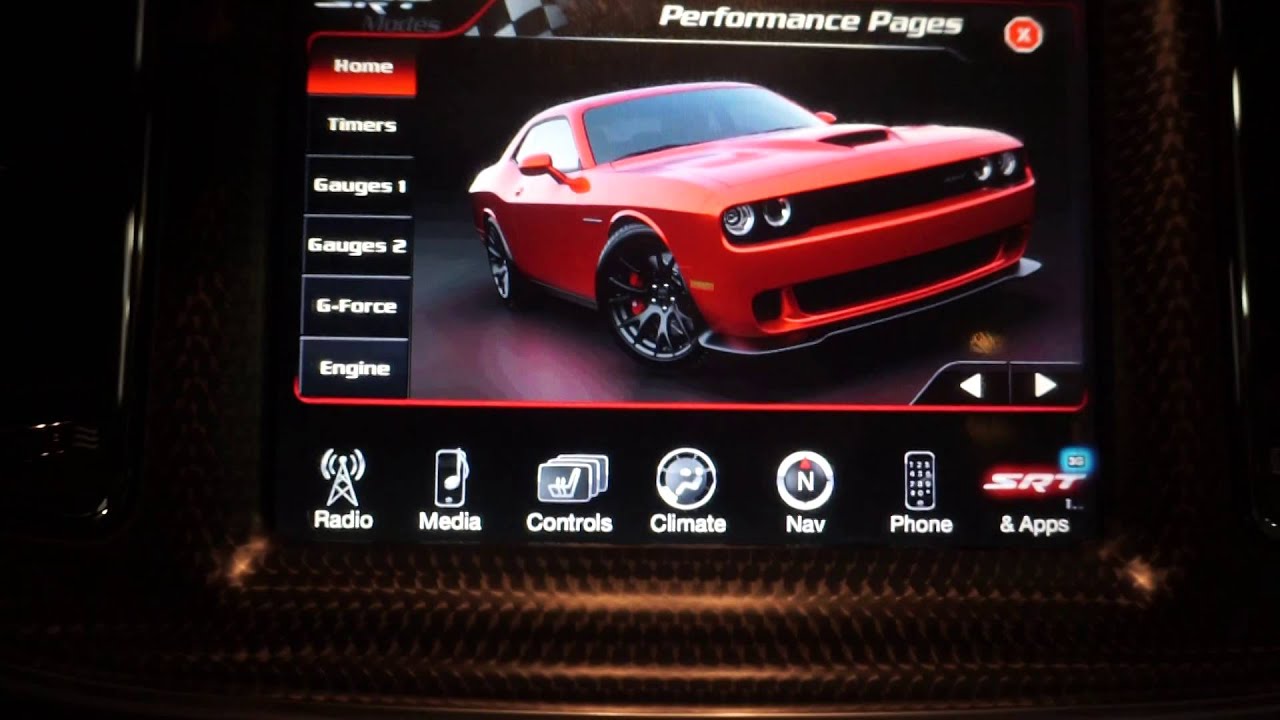HELLCAT VIDEOS 12015 Hellcat Gauges and Performance Pages - YouTube