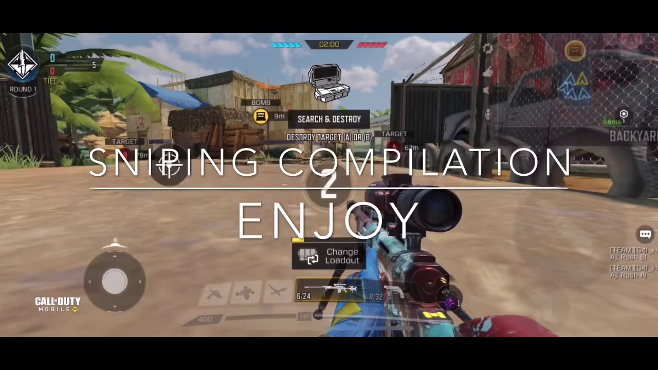 Sniping compilation | cod mobile - YouTube
