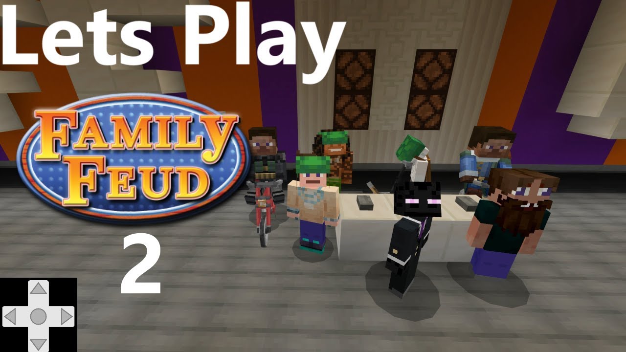 Lets Play: Minecraft Family Fued 2 - YouTube
