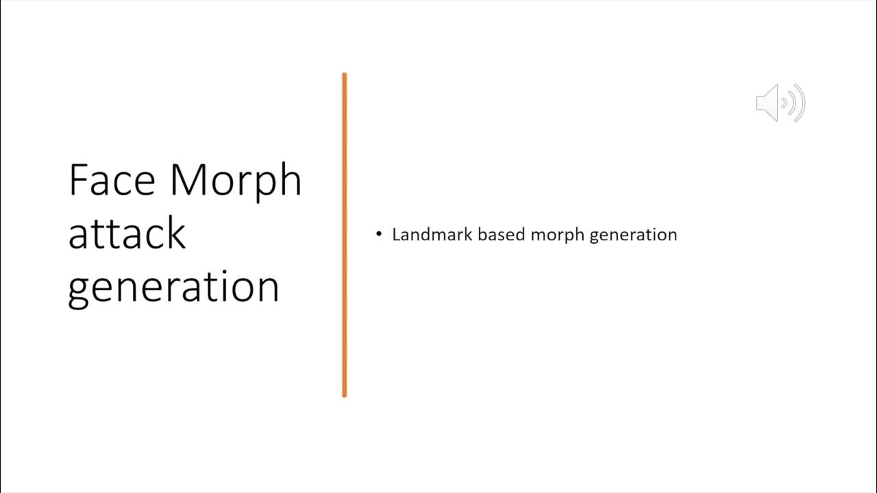 Face Morphing Attack Generation & Detection: A Comprehensive Survey - YouTube