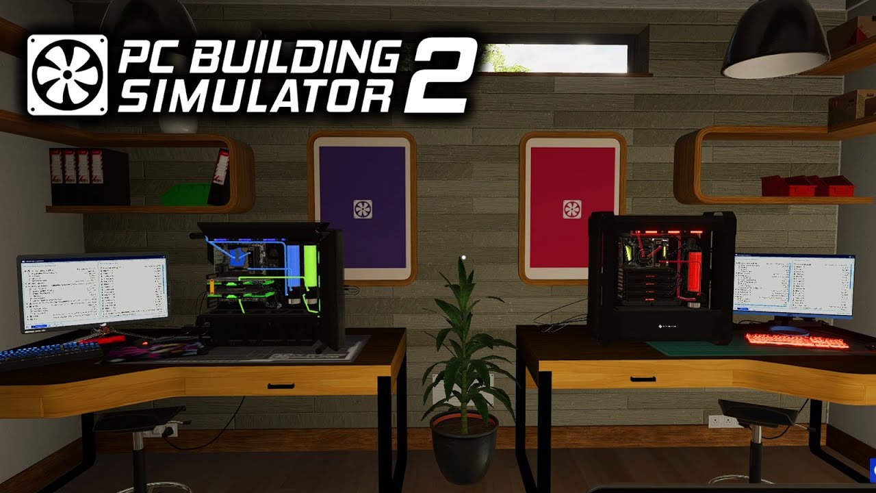 PC Building Simulator 2 - 4x 6950xt vs 2x rtx3090 - BUG? - YouTube