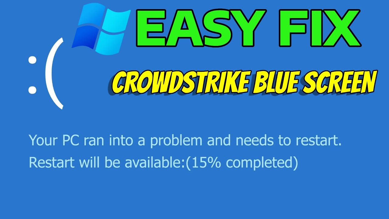 How To Fix Crowdstrike Blue Screen BSOD in Windows - YouTube