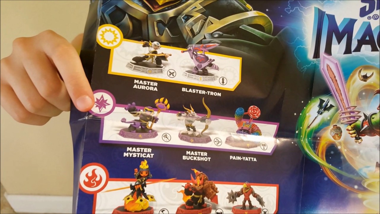 Skylanders Imaginators starter pack unboxing - YouTube