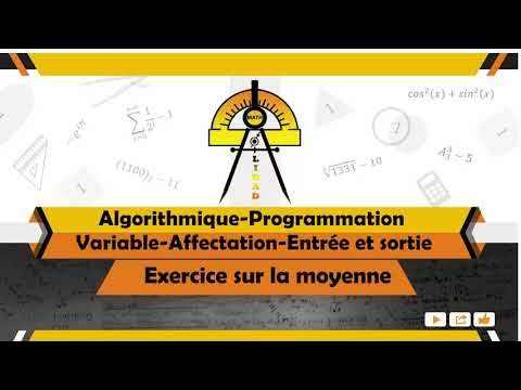 Calcul de la moyenne de trois nombres à l'aide du langage Python. - YouTube