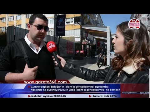 Cumhurbaşkanı Erdoğan'ın 'İslam'ın güncellenmesi' çıkışına vatandaş ne dedi?