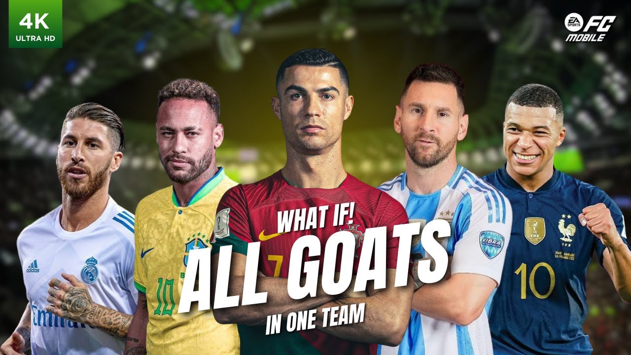 What if! All Goats In One Team,Assembling the Ultimate GOAT XI ...