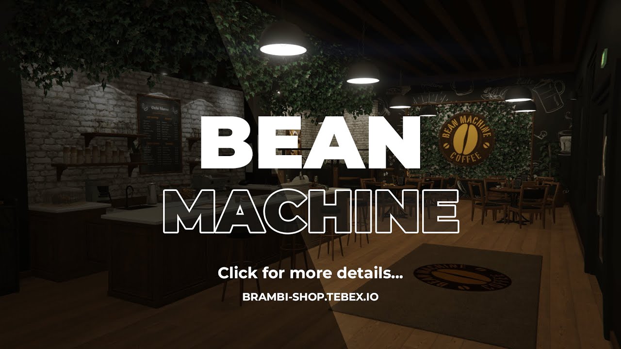 [MAP] GTA V FIVEM MLO - Bean Machine | BrambiShop - YouTube