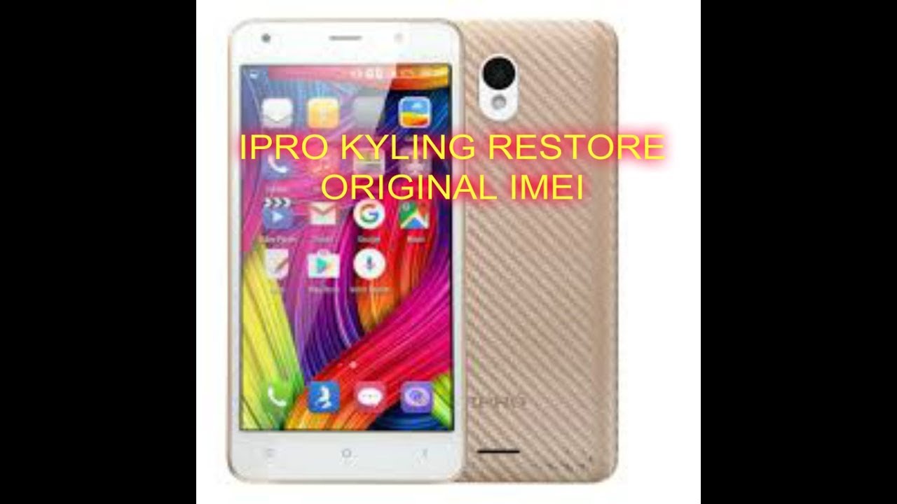 IPRO KYLIN 5 5 RESTORE IMEI - YouTube