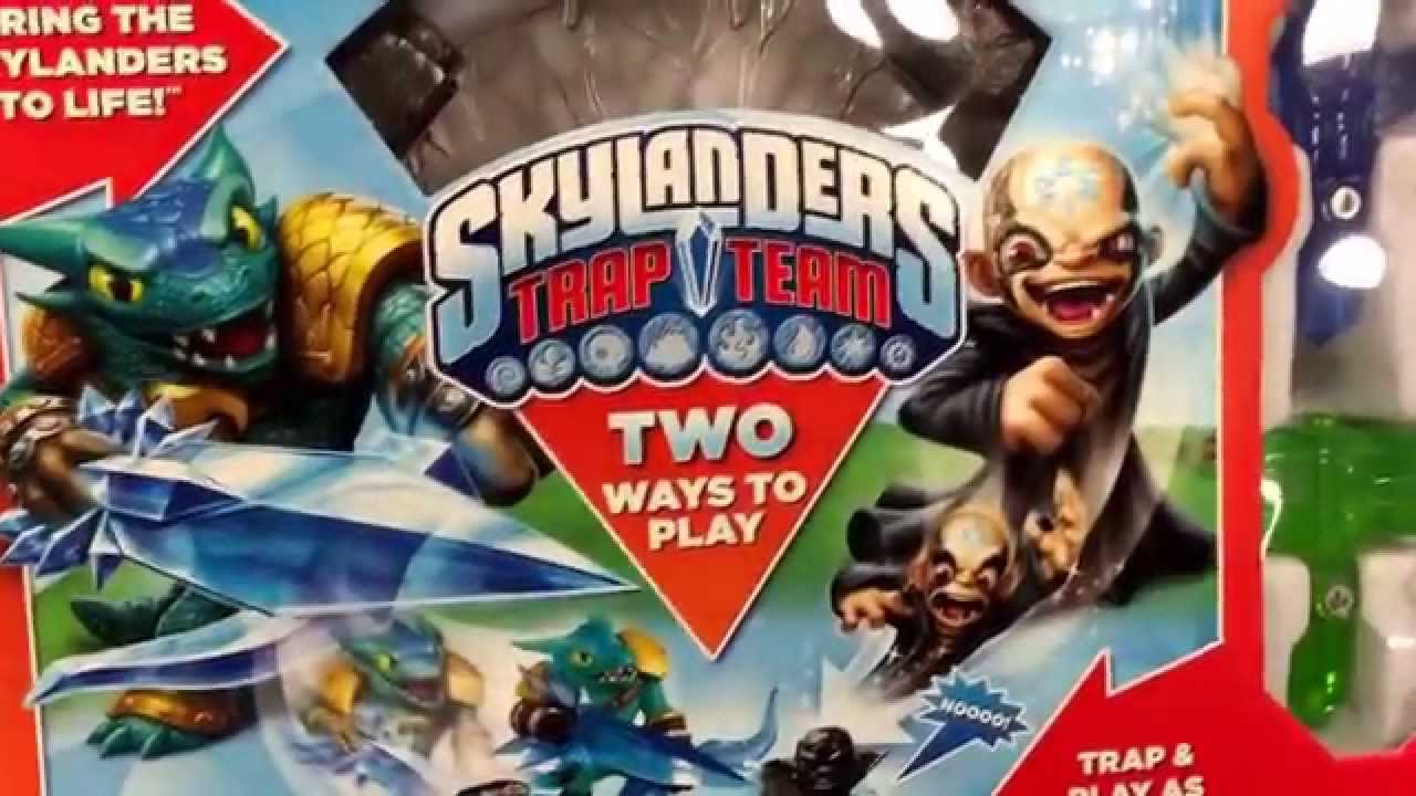 SKYLANDERS Trap Team "Starter Pack" Video Game with Food Fight & Snap ...