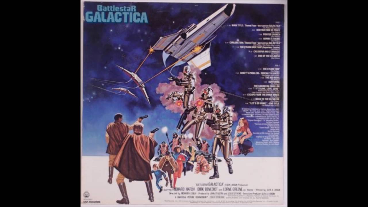 Stu Philips and Glen Larson - Theme from Battlestar Galactica (1978 ...