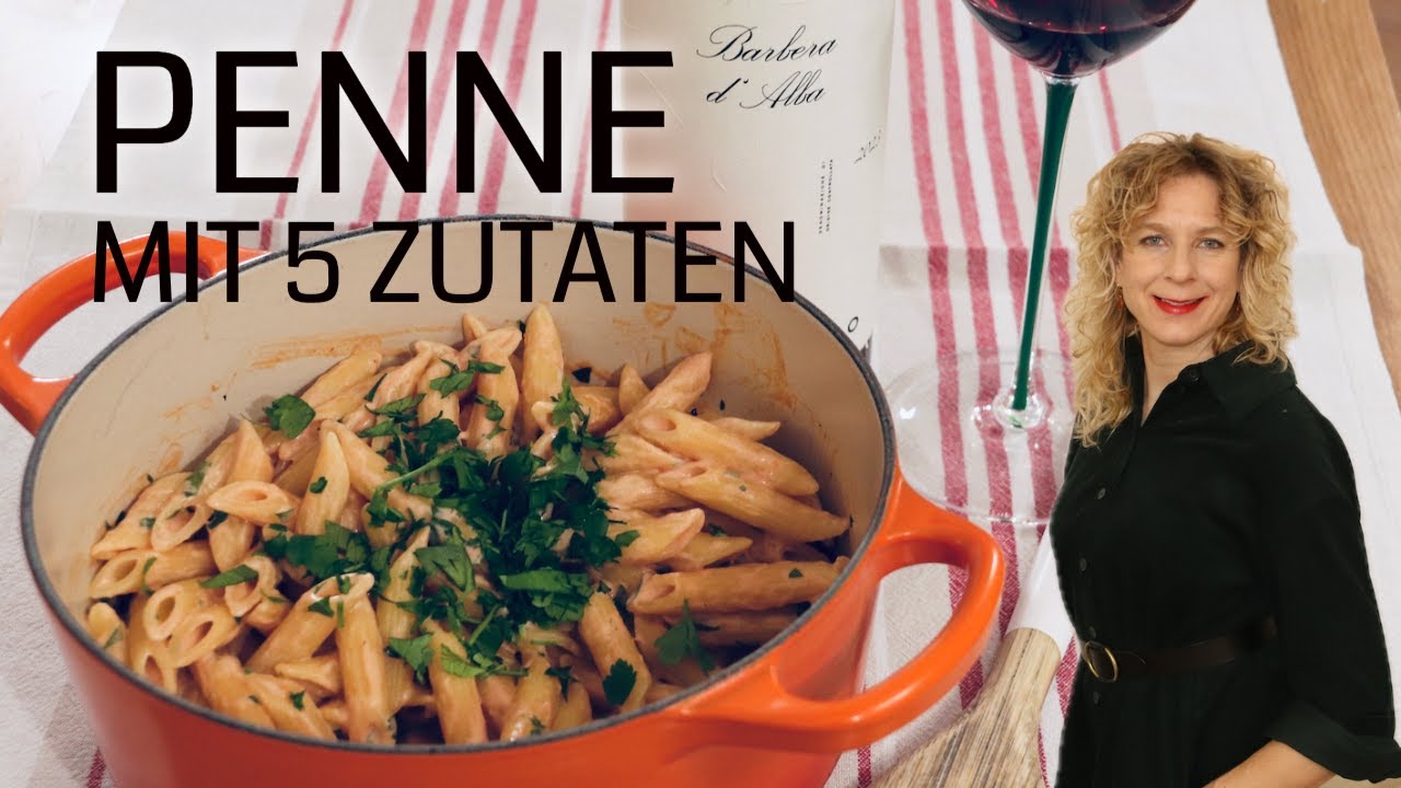 Penne Cinque Pi - ein einfaches Nudelgericht! - YouTube