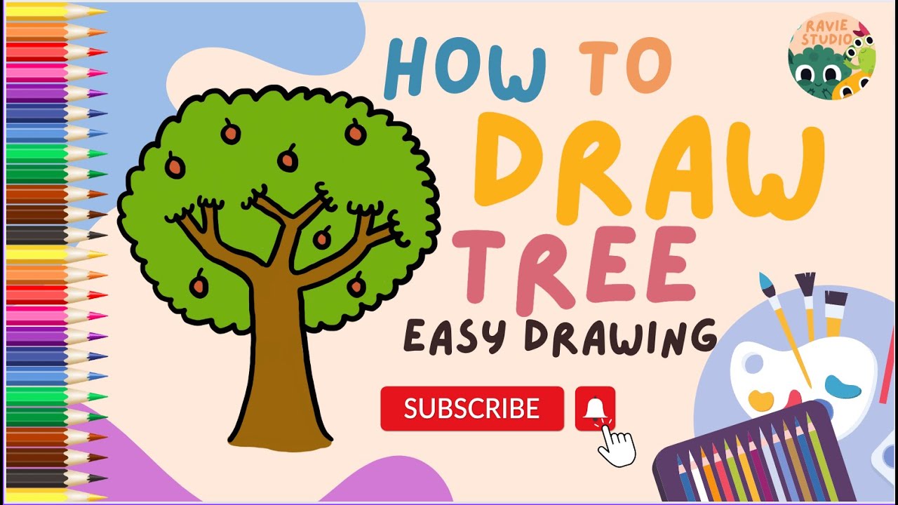 Ep 6 How To Draw Tree Youtube