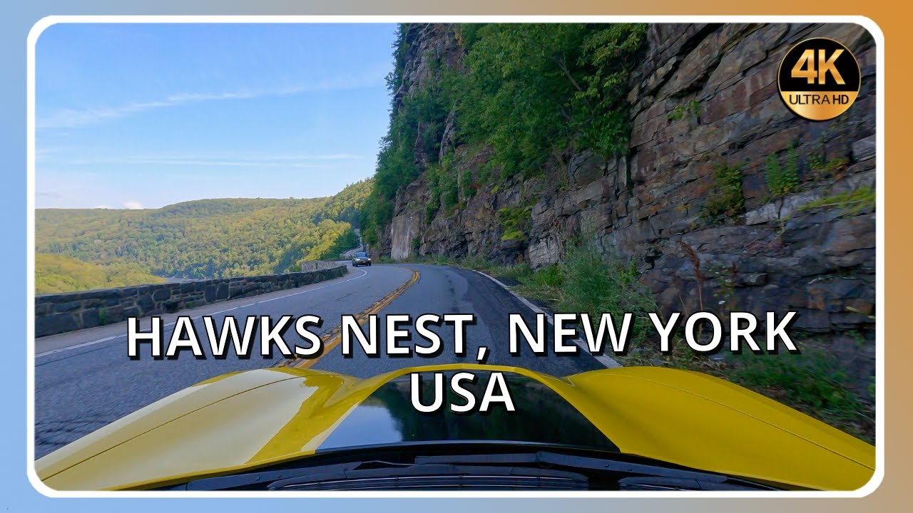 Hawks Nest New York, USA [SCENIC DRIVE] - YouTube