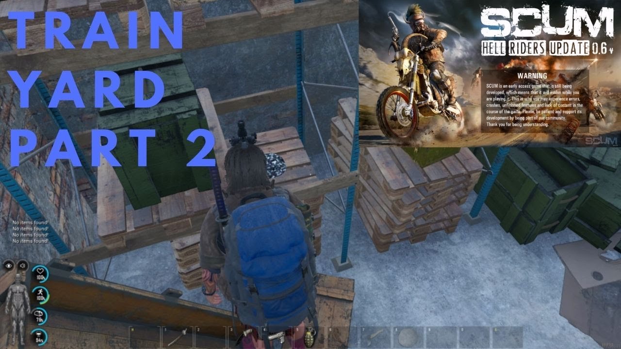 Scum vanilla SP | Gameplay S2E19 | Train yard part 2 - YouTube