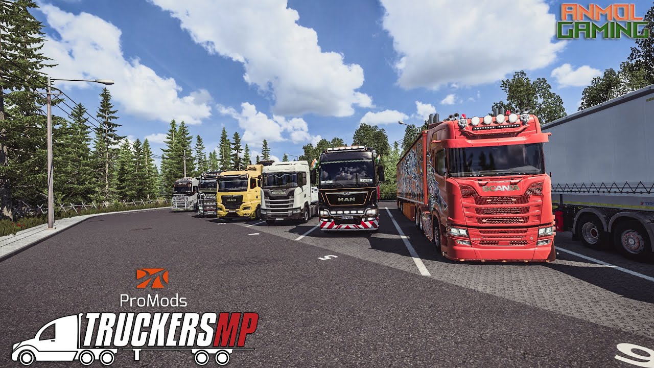 Euro Truck Simulator 2 LIVE Stream | Fun with friends at TMP Convoy ...