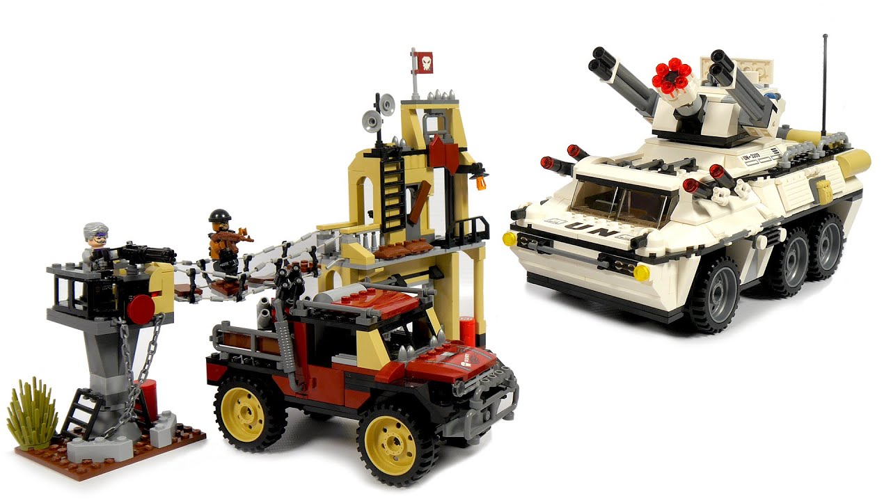 Qman Thunder Mission 3209 Heavy armoured vehicle attack | for lego funs ...