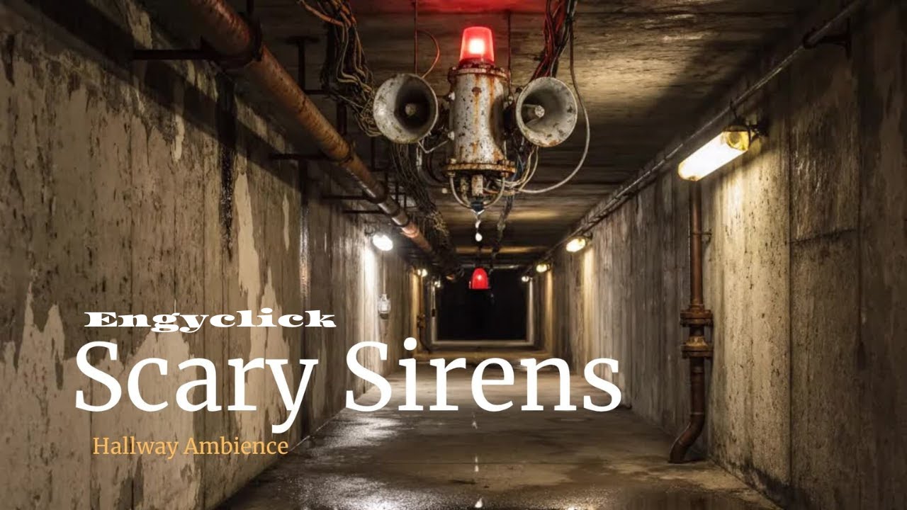 Abandoned Bunker Ambience: Dripping Pipes, Flickering Lights & Distant ...