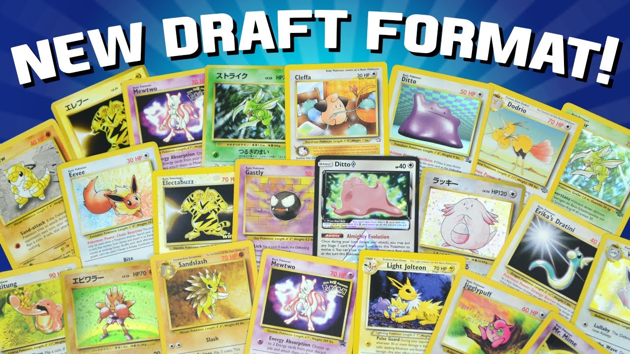 I Made a New Two Player Pokemon TCG Drafting Format! - YouTube