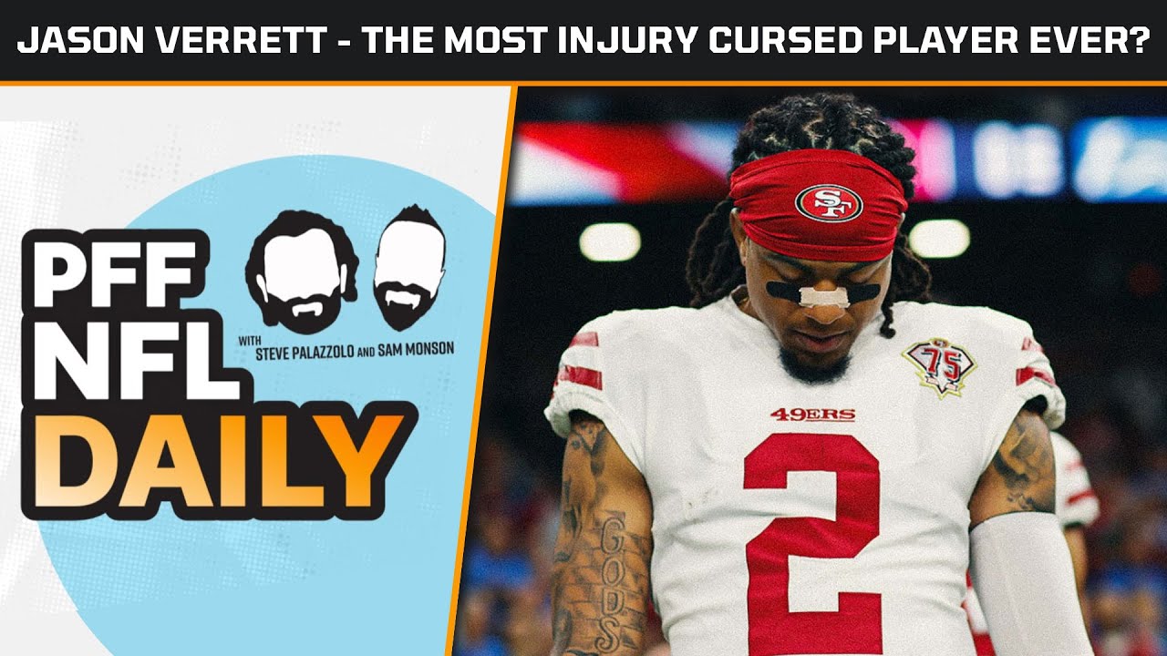 Jason Verrett - the most injury cursed player EVER? | NFL Daily - YouTube