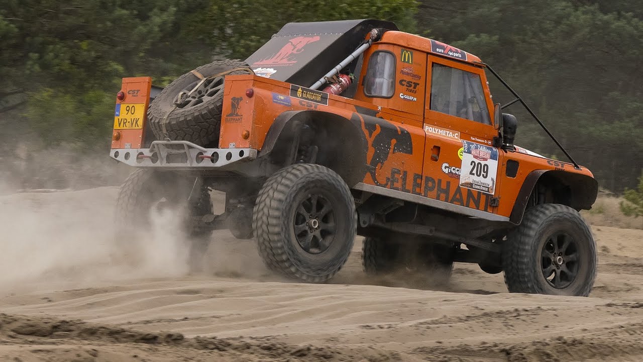 Breslau Rally 2024 team Elephant off road racing - onboard compilation ...