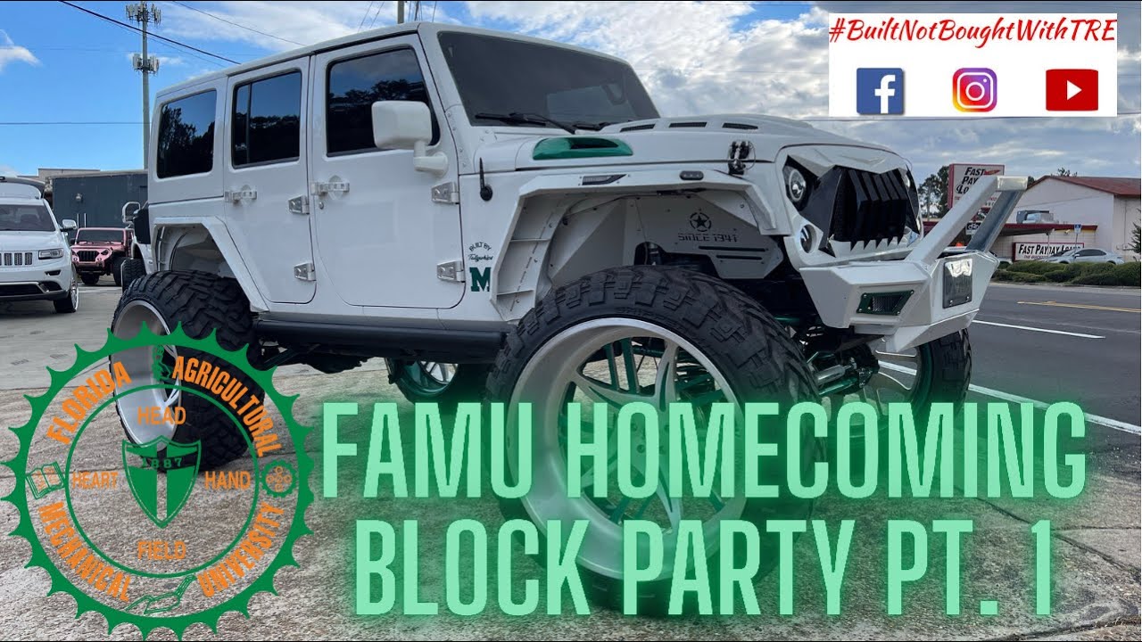 FAMU Homecoming Block Party Carshow Pt. 1 - YouTube
