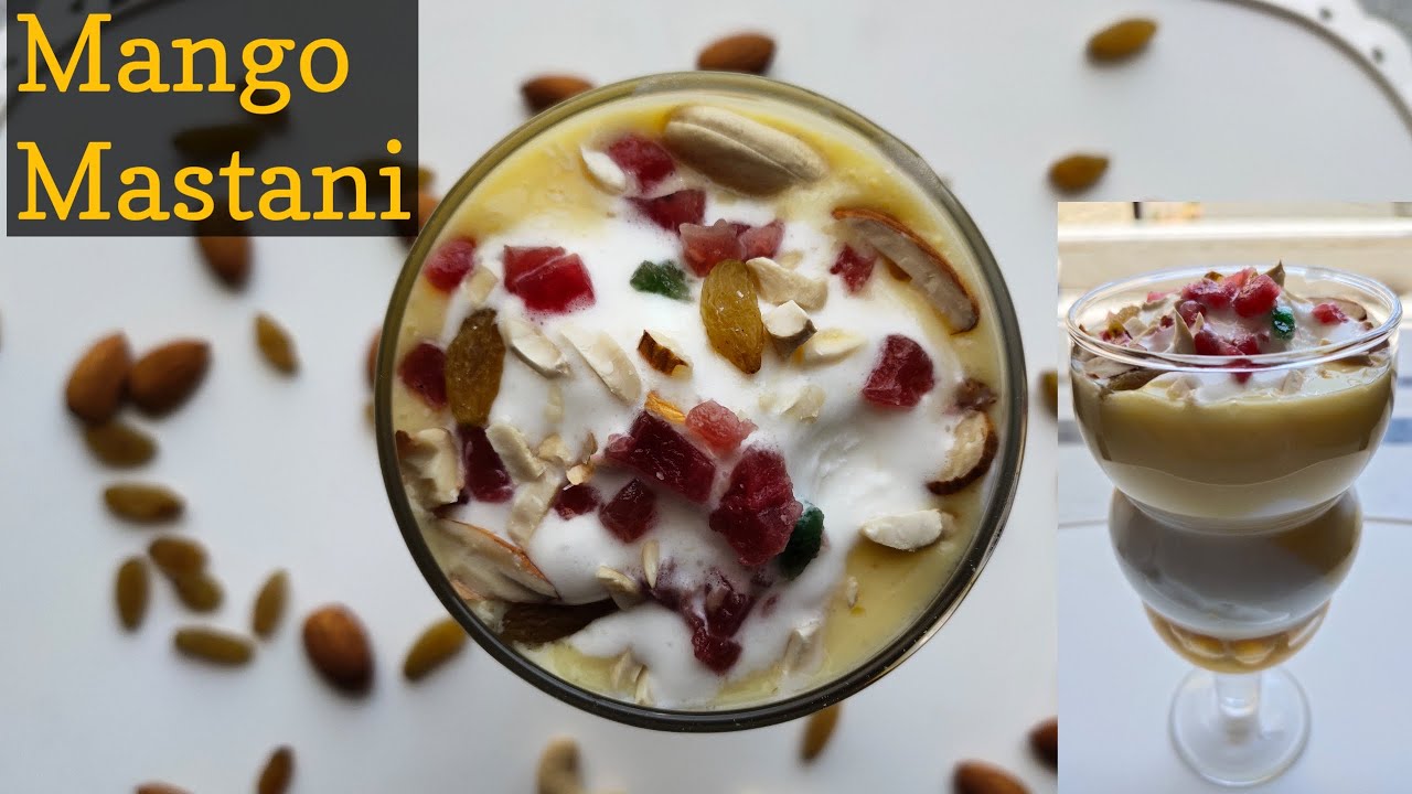 Mango Mastani || मैंगो मस्तानी। || Pune Famous Dessert Drink || Cook ...