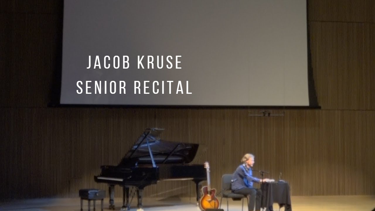 VAPA - Jacob Kruse Senior Recital - YouTube