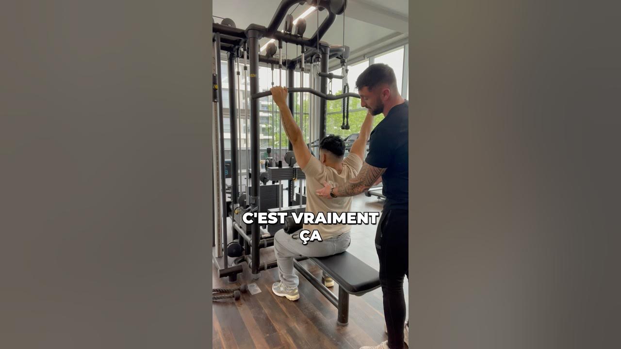 Comment avoir un dos LARGE ET EN V - YouTube