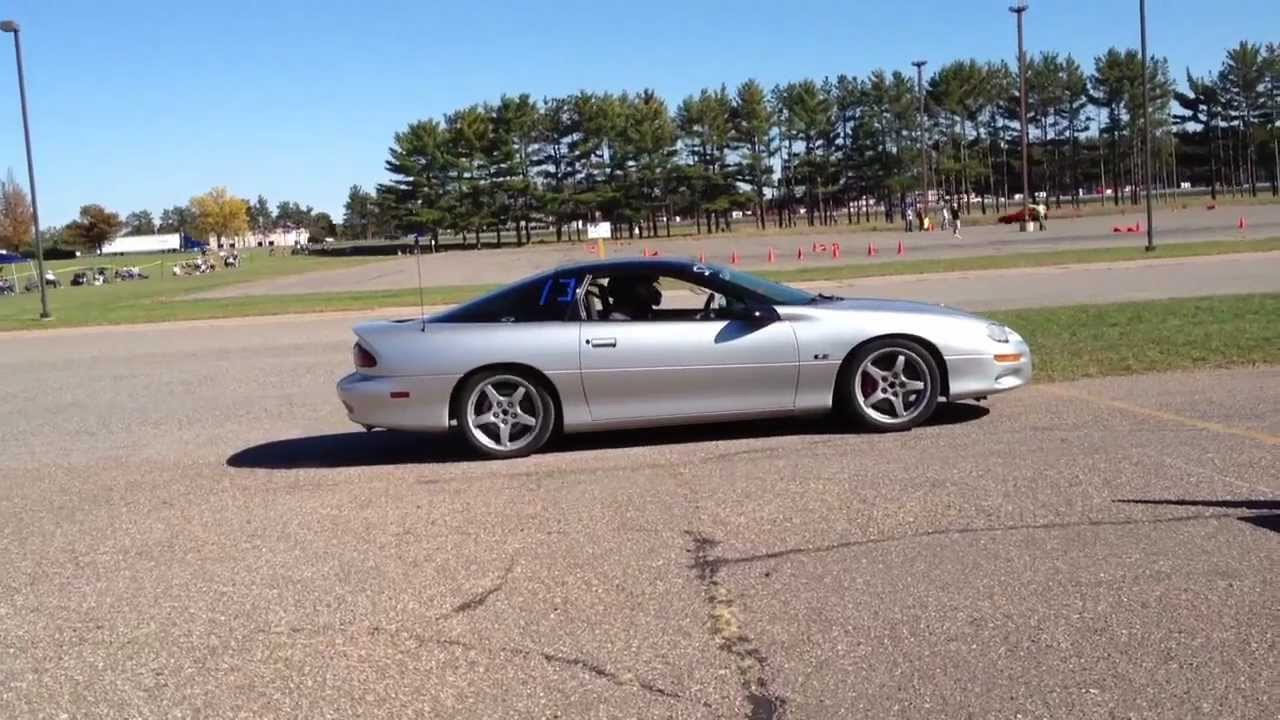 Modded ls1 Camaro launch auto x - YouTube