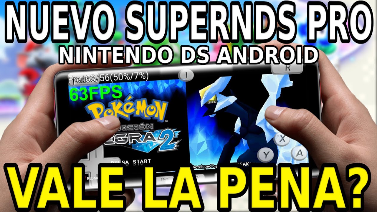 POR FIN! NUEVO EMULADOR SUPERNDS PRO Y COMO FUNCIONA EN 2025 ...