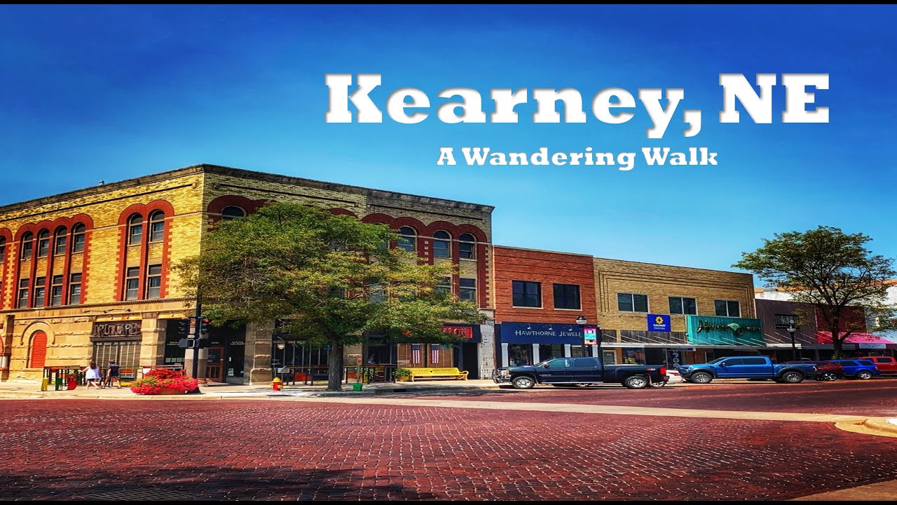 Kearney, NE: Wandering Walks of Wonder Slow TV Walking Tour 4K - YouTube