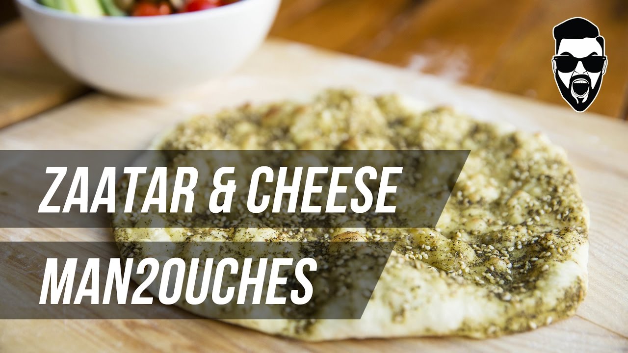 Zaatar & Cheese Man2ouches - YouTube