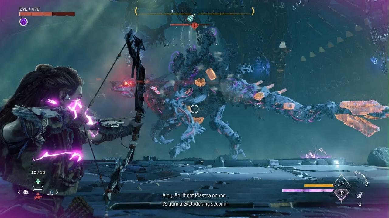 Horizon Forbidden West - I Love the Slaughterspine! - YouTube