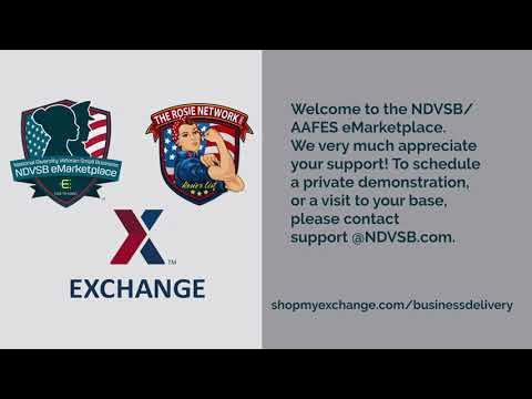 What is NDVSB & AAFES? National Veteran Diversity Small Business - YouTube