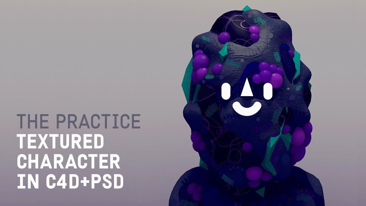 Textured Character design in Cinema 4d and Photoshop // The Practice ...