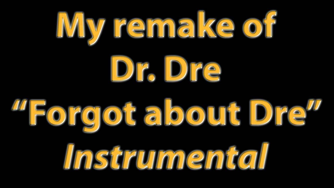 dr.dre ft eminem forgot about dre - YouTube