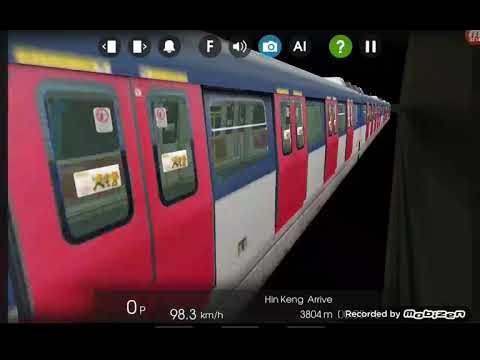 Hmmsim 2 | MTR Tuen Ma Line Phase 1 Sp1900 8-cars (ERL model?) from Kai Tak to Hung Keng |(read ...