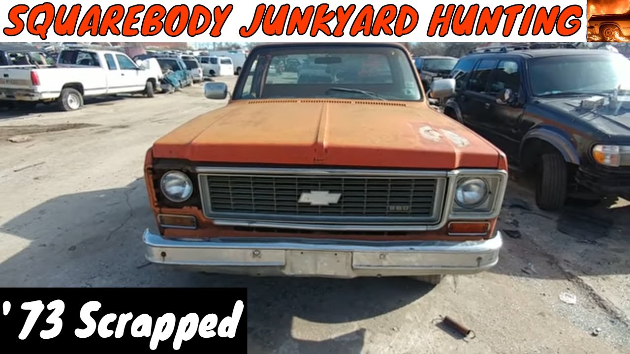 1973 Square Body Chevy Junkyard Find - YouTube