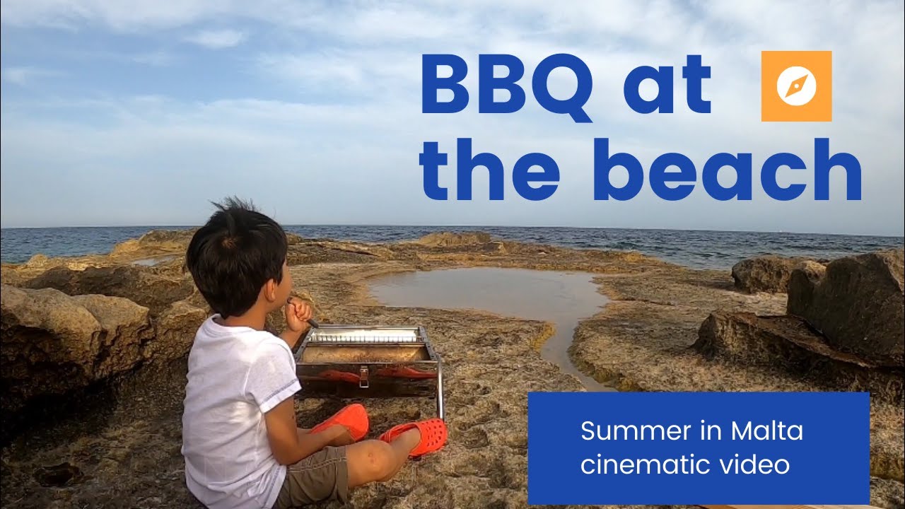 Beach bbq| Summer in Malta| Filipino Maltese family| Isla bato ...