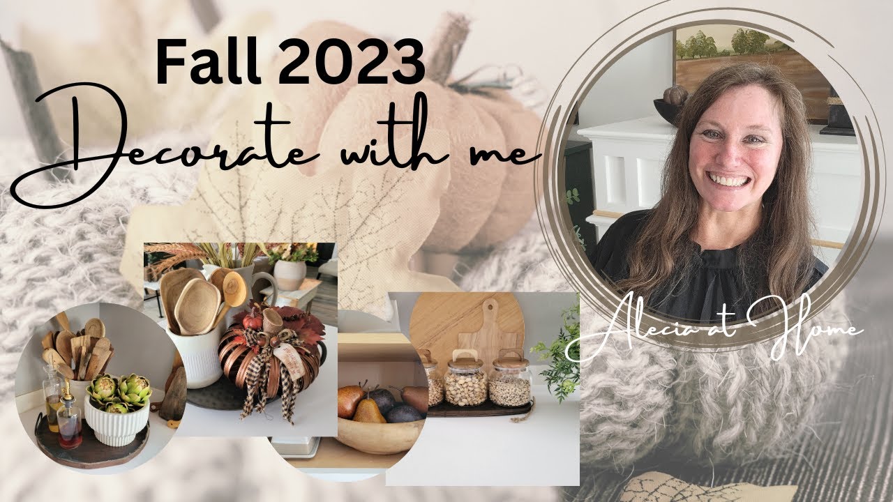 2023 Fall Decorate with Me | A little DIY | Home Decor Inspiration ...