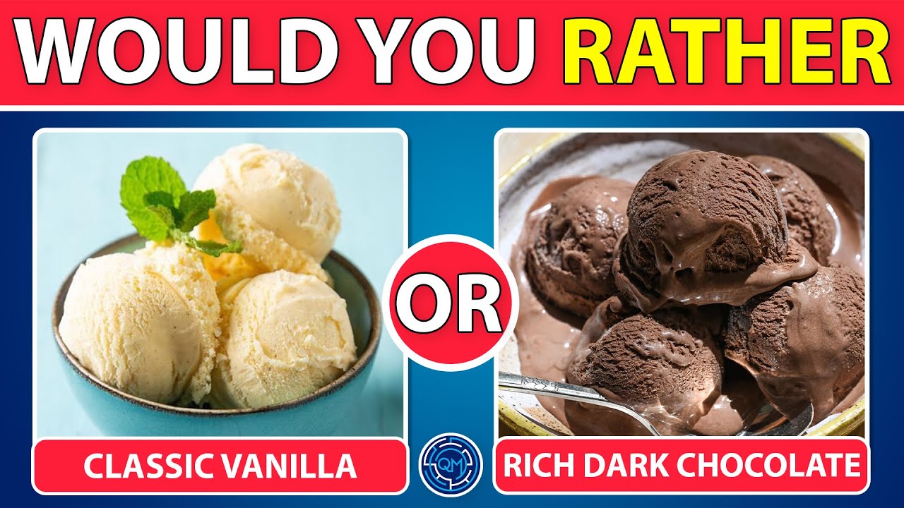 Would You Rather: Ice Cream Edition 🍦🍨 - YouTube