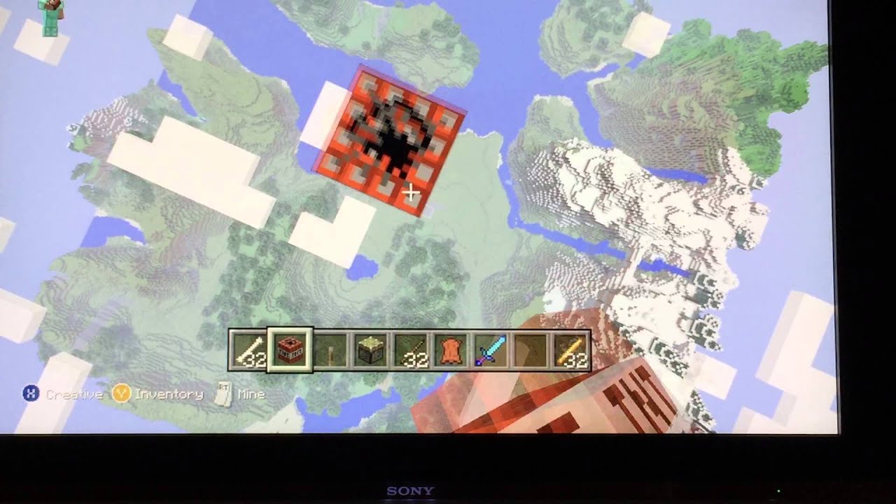 Minecraft Village Explosion - YouTube