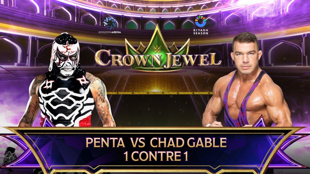WWE 2K25 Penta vs Chad Gable : viva mexico - YouTube