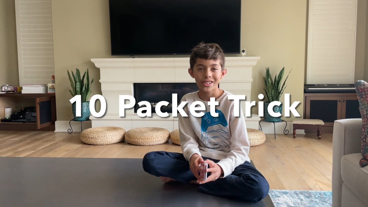 Kids Card Trick Tutorial #17 - Amazing 10 Card Sequence! - YouTube