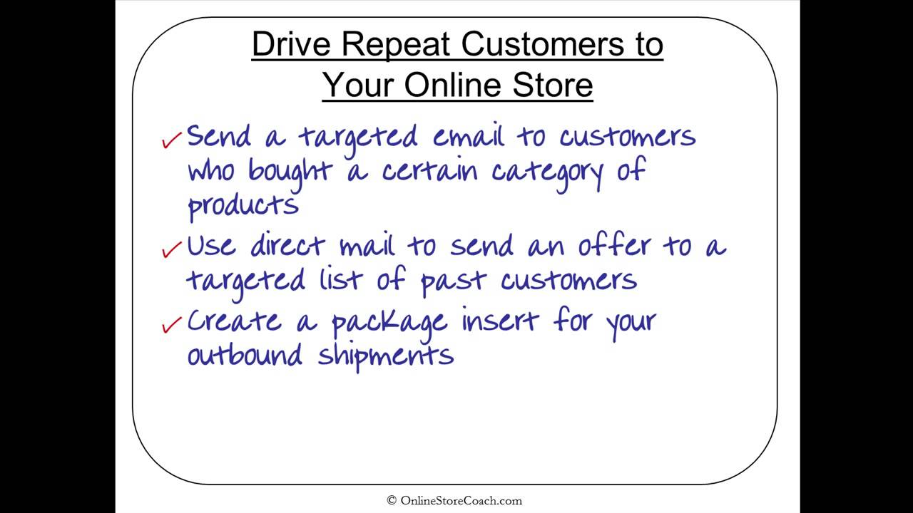 10 marketing ideas to keep customers coming back to your online store ...